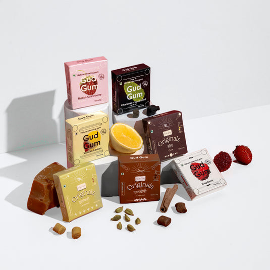 Gud Gum - Regular chewing gums are plastic, Gud Gum is not! – Gud Gum ...