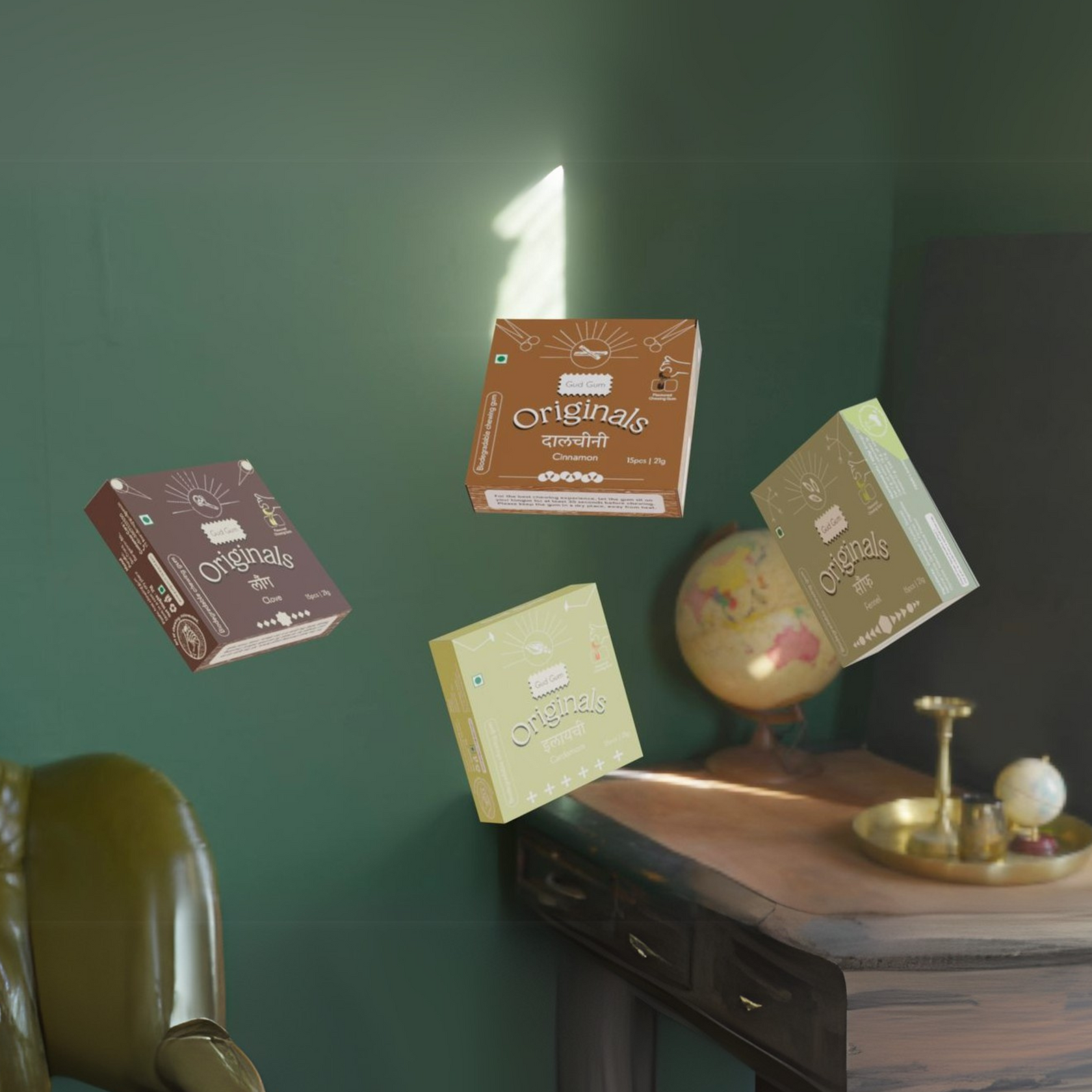 Gud Gum Originals Mini Pack- Spice Chewing Gum – Gud Gum | Planet ...
