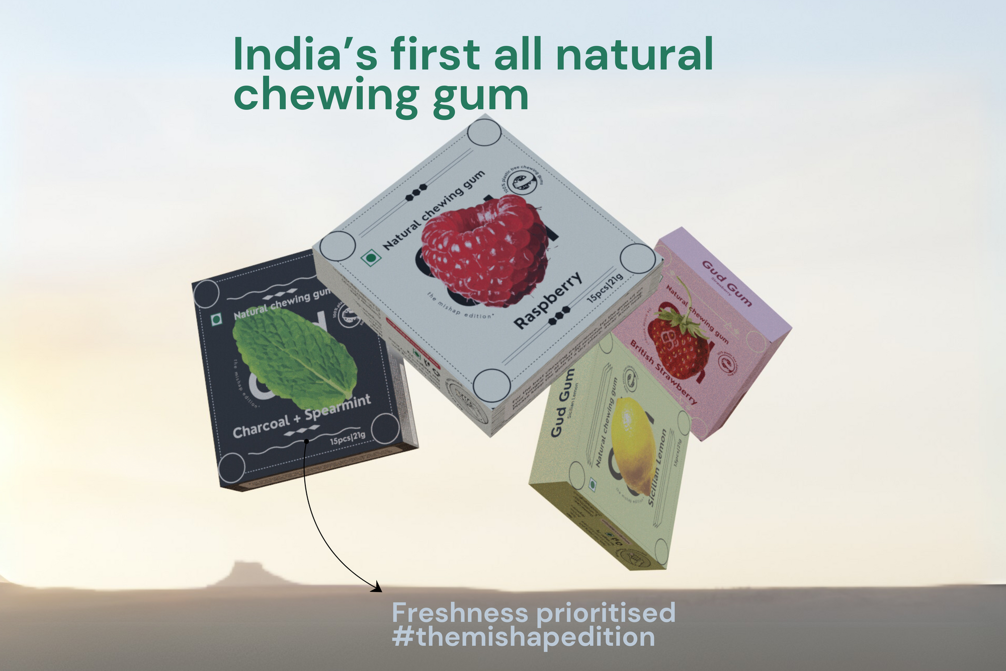 Gud Gum - India's 1st plastic-free, all natural chewing gum! – Gud Gum ...
