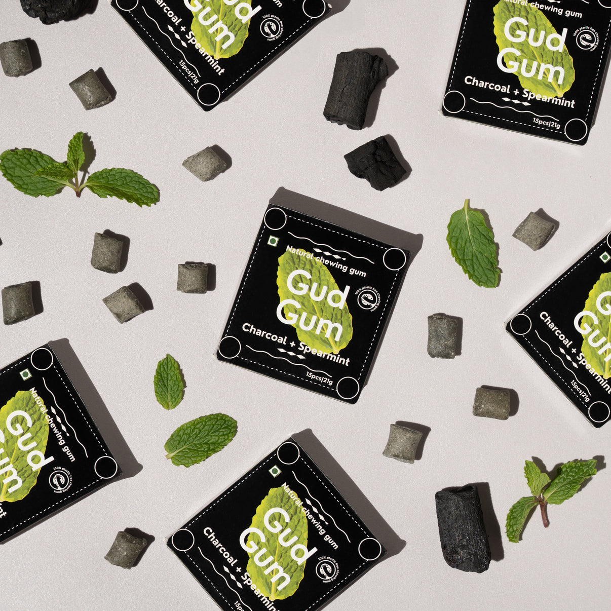 Gud Gum Mini Pack- Fruit & Mint Chewing Gum – Gud Gum | Planet-Friendly ...