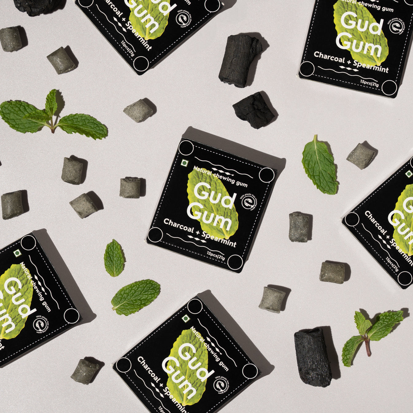Gud Gum Mini Pack- Fruit & Mint Chewing Gum – Gud Gum | Planet-Friendly ...